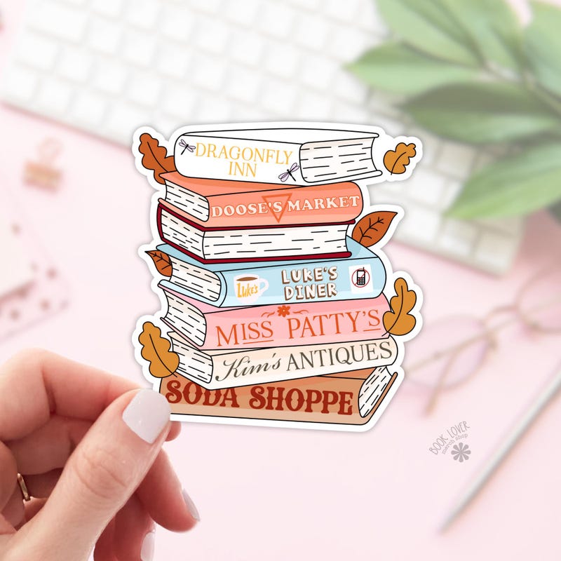 Bookish Stickers - Etsy