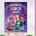 Inside Out 2 Welcome Sign Emotions Birthday Party Decoration Digital ...