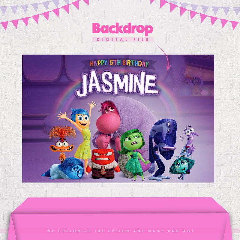 Inside Out Birthday - Etsy