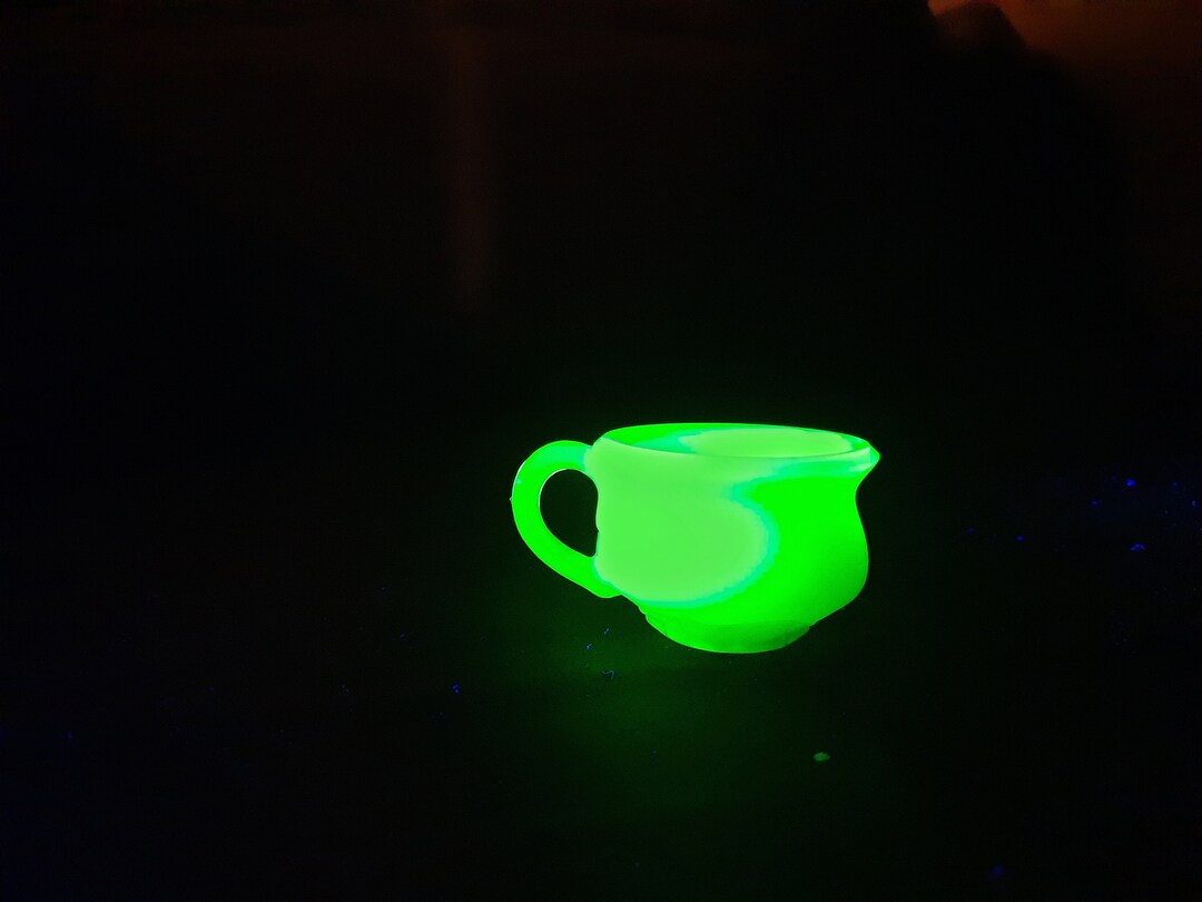 Green Uranium Jadeite Mini Coffee Cup - Etsy