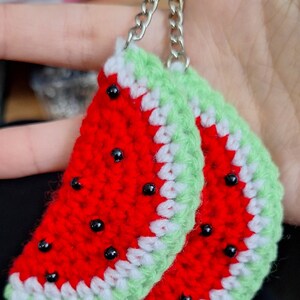 Watermelon Keychain - Etsy