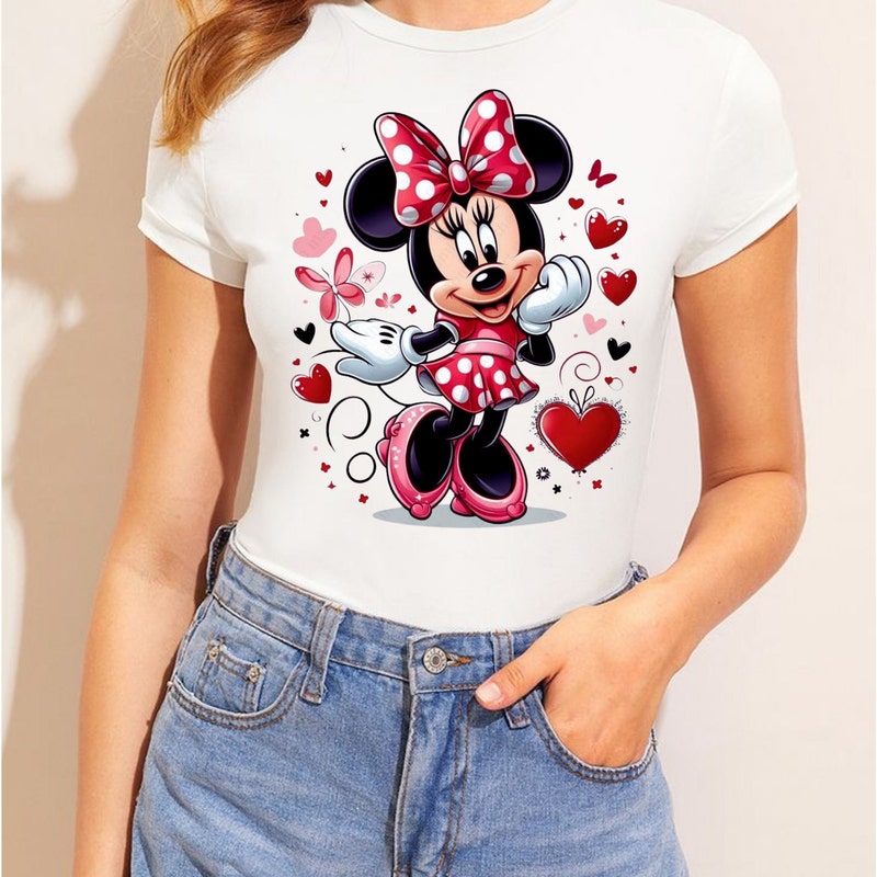 Minnie Mouse T Shirt - Etsy