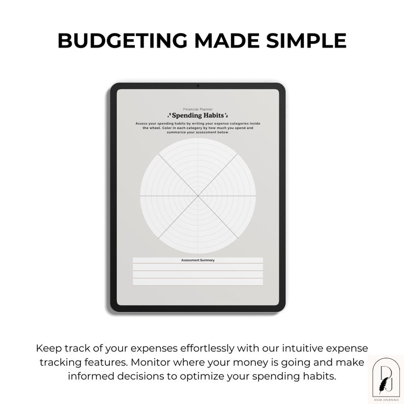 Canva Financial Budget Planner Template | Editable Budget Finance ...