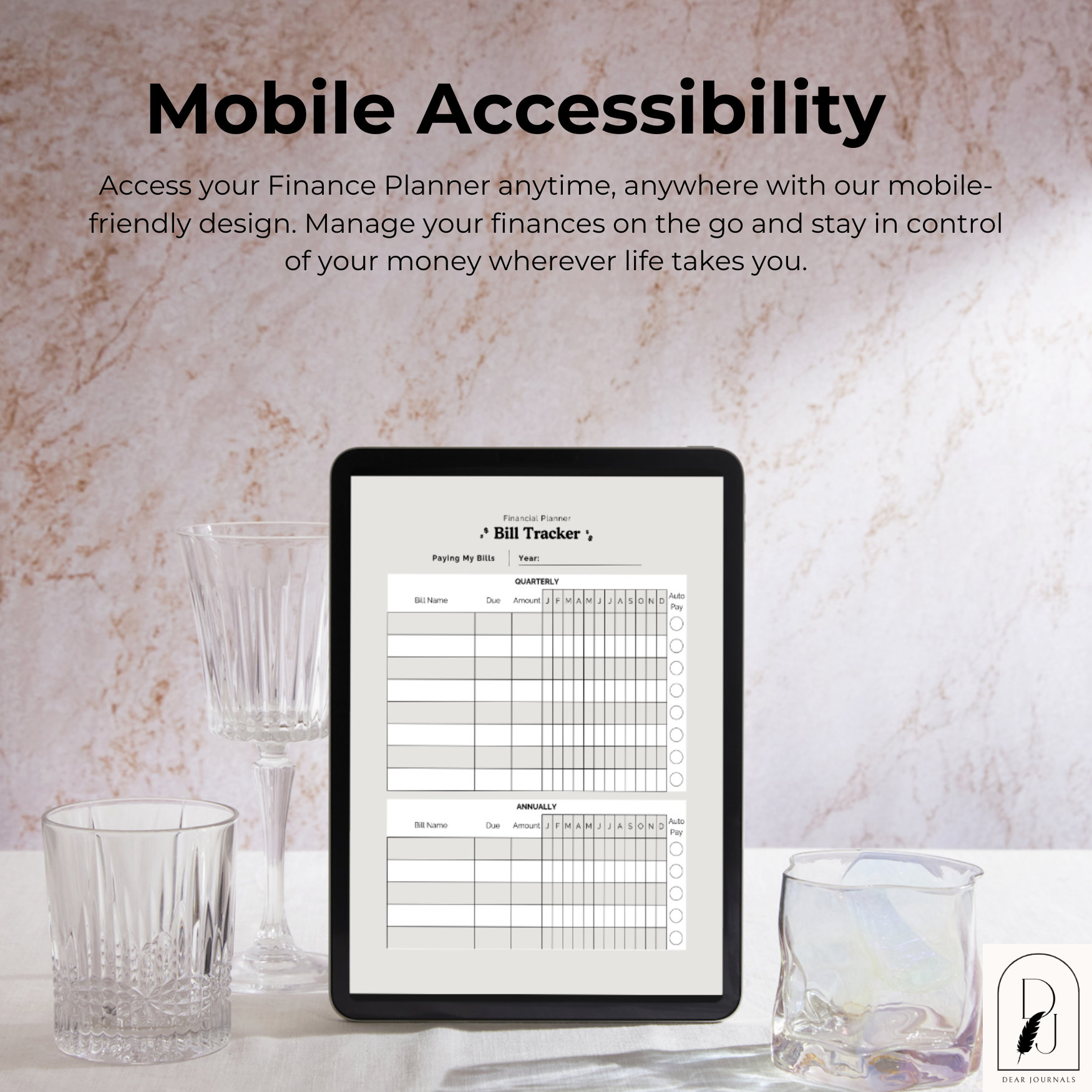 Canva Financial Budget Planner Template | Editable Budget Finance ...