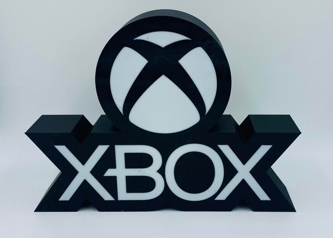 XBOX Logo LED Light Sign for Gaming - Etsy