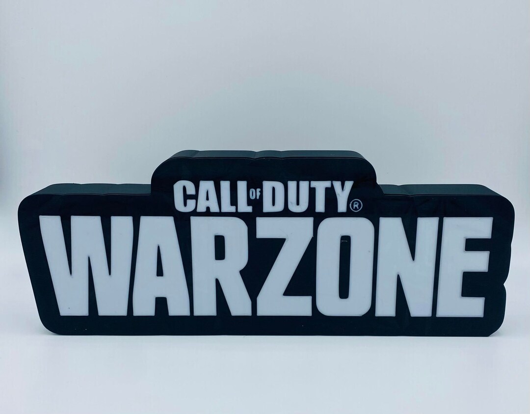 COD Call of Duty Warzone LED Light Sign - Etsy