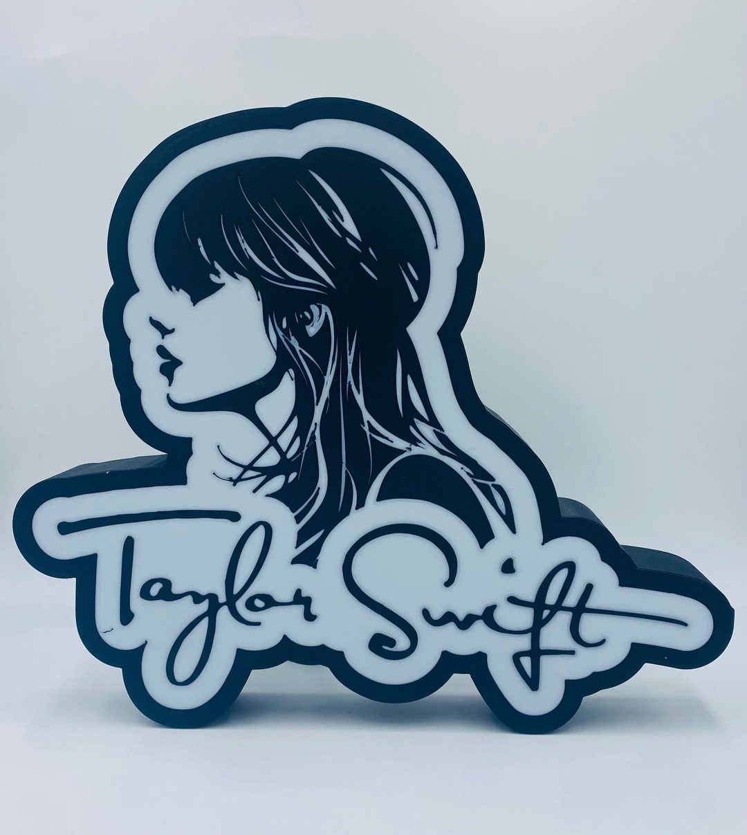 Taylor Swift Signature Portrait LED Sign Great Kids Night Light Also - Etsy