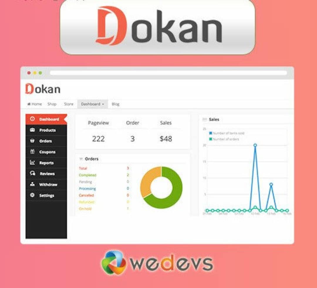 Dokan Pro Wordpress Plugin - GPL - Lifetime Update - Etsy