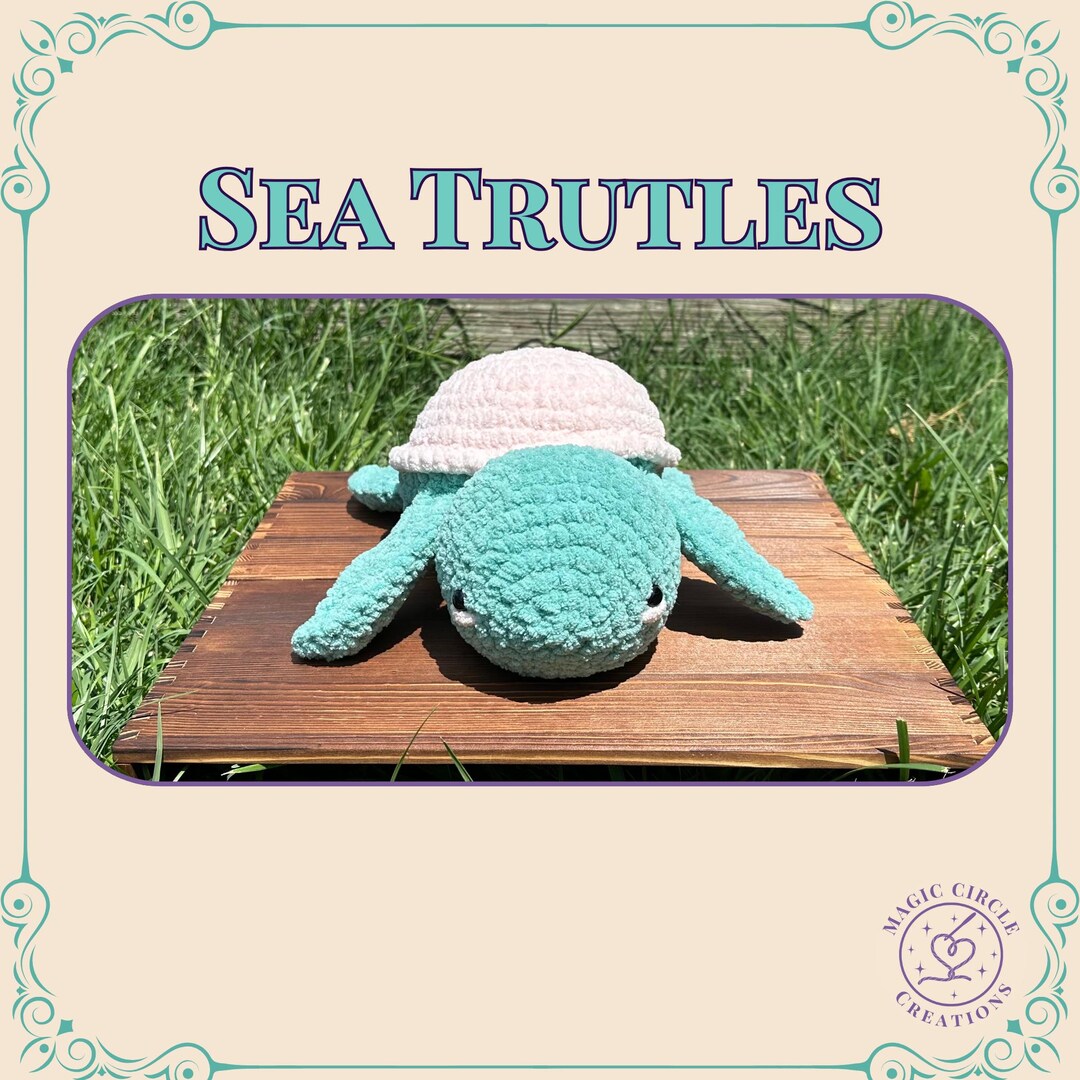 Comfy Sea Turtle - Etsy