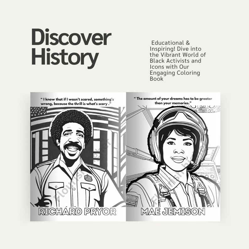 Colorful Legacies Black History Coloring Book – Activists & Icons ...