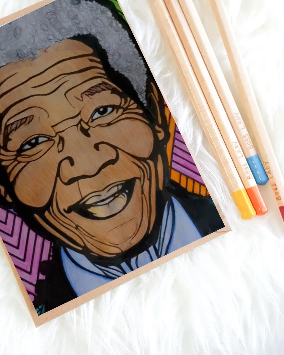 Nelson Mandela Coloring Page: Black History Month Printable (digital ...