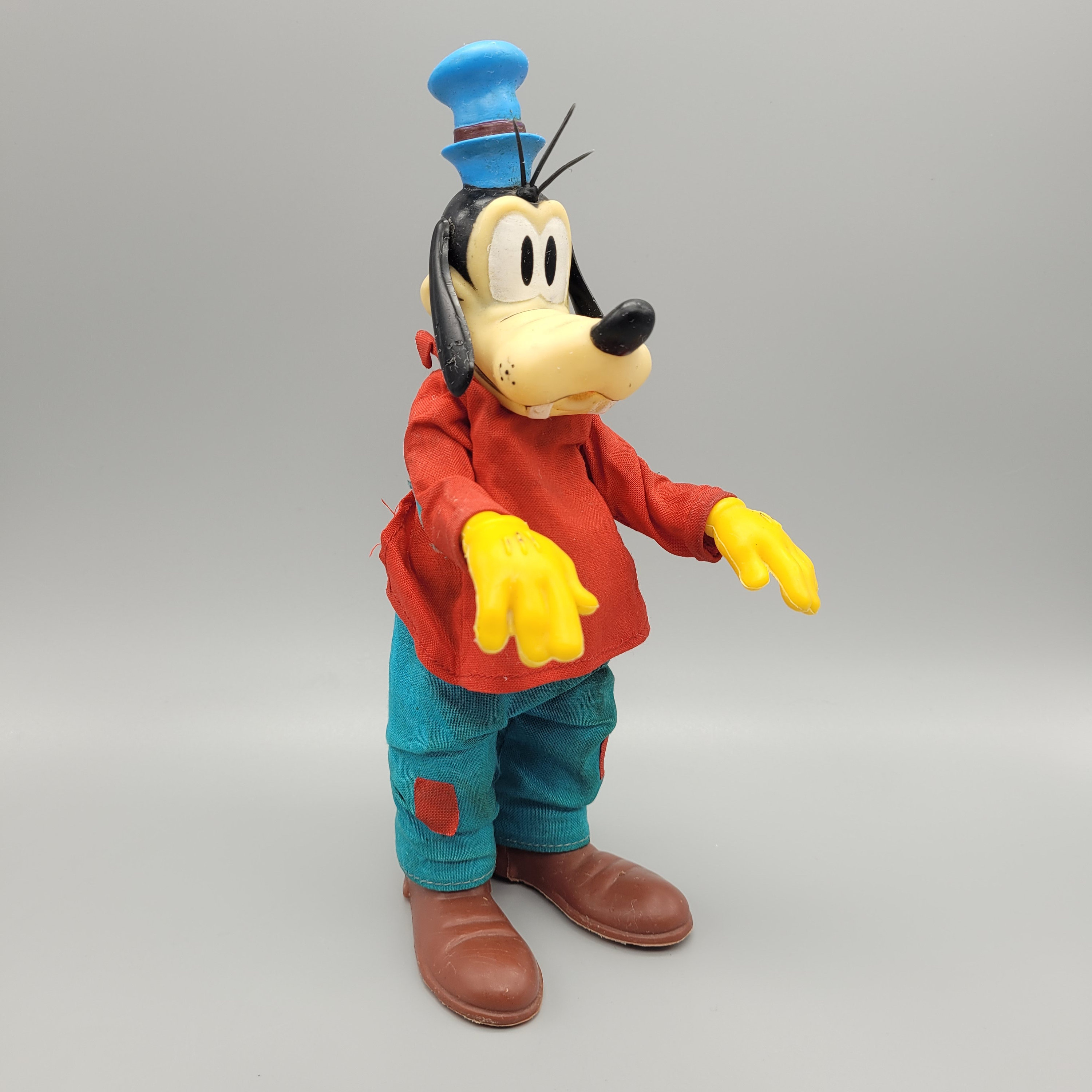 Vintage Disney Goofy Rubber Figurine 1960s Disney Toy Collectible Item ...