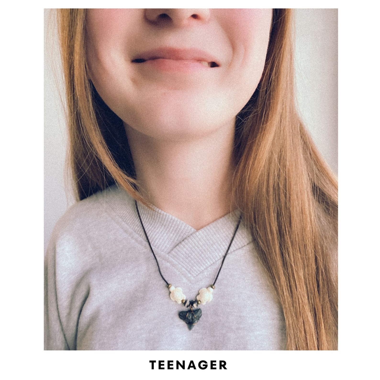 Real Shark Tooth Necklace Style 5 Surfer - Etsy