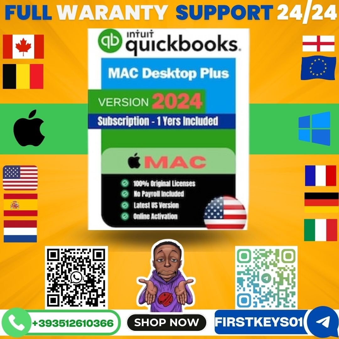 Intuit Quickbooks Desktop Pro Plus 2024 Lifetime License, Read ...