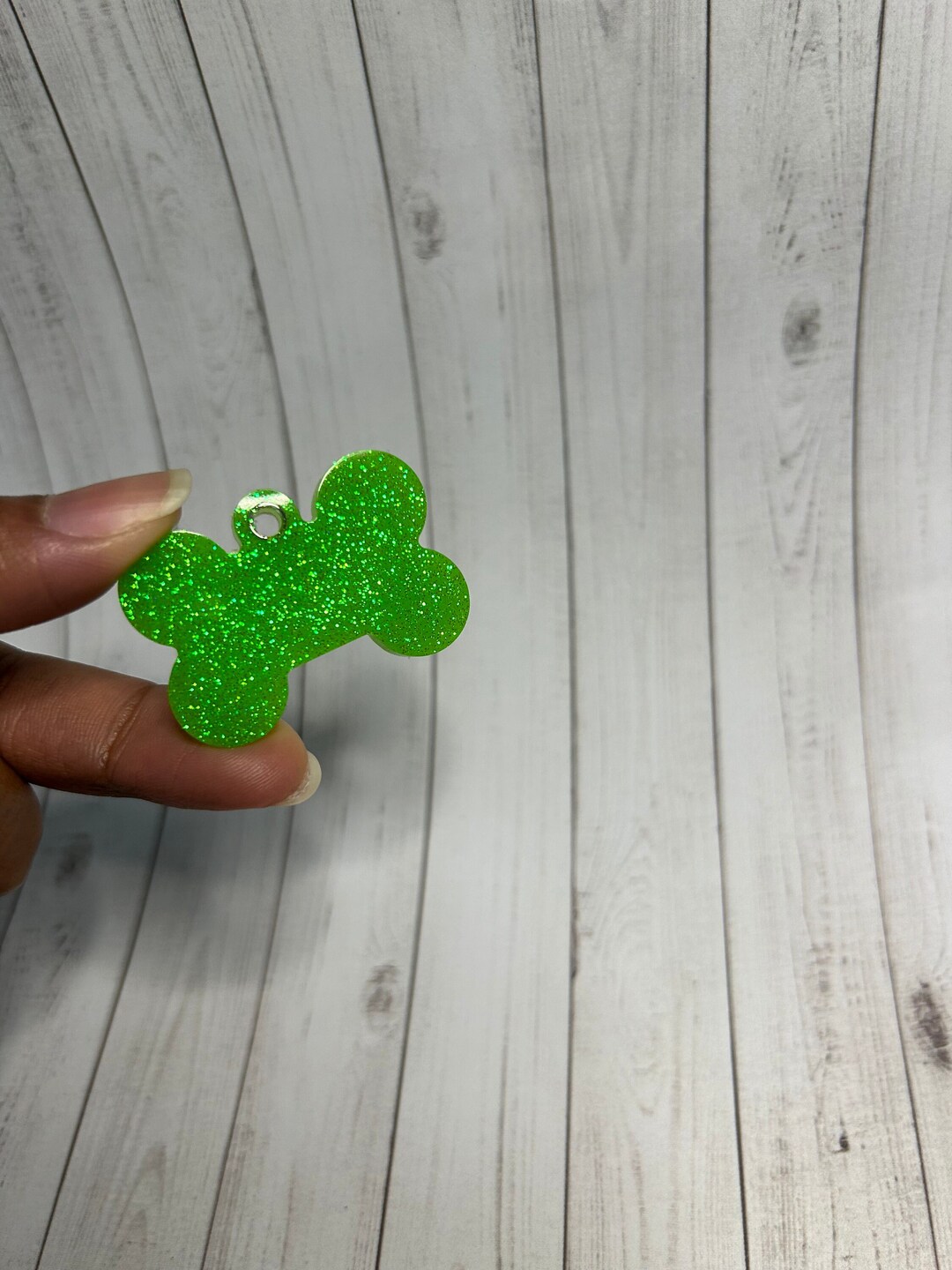 Glitter Colored Custom Pet Name Tags, Dog and Cat ID Tags, Dog Mom ...