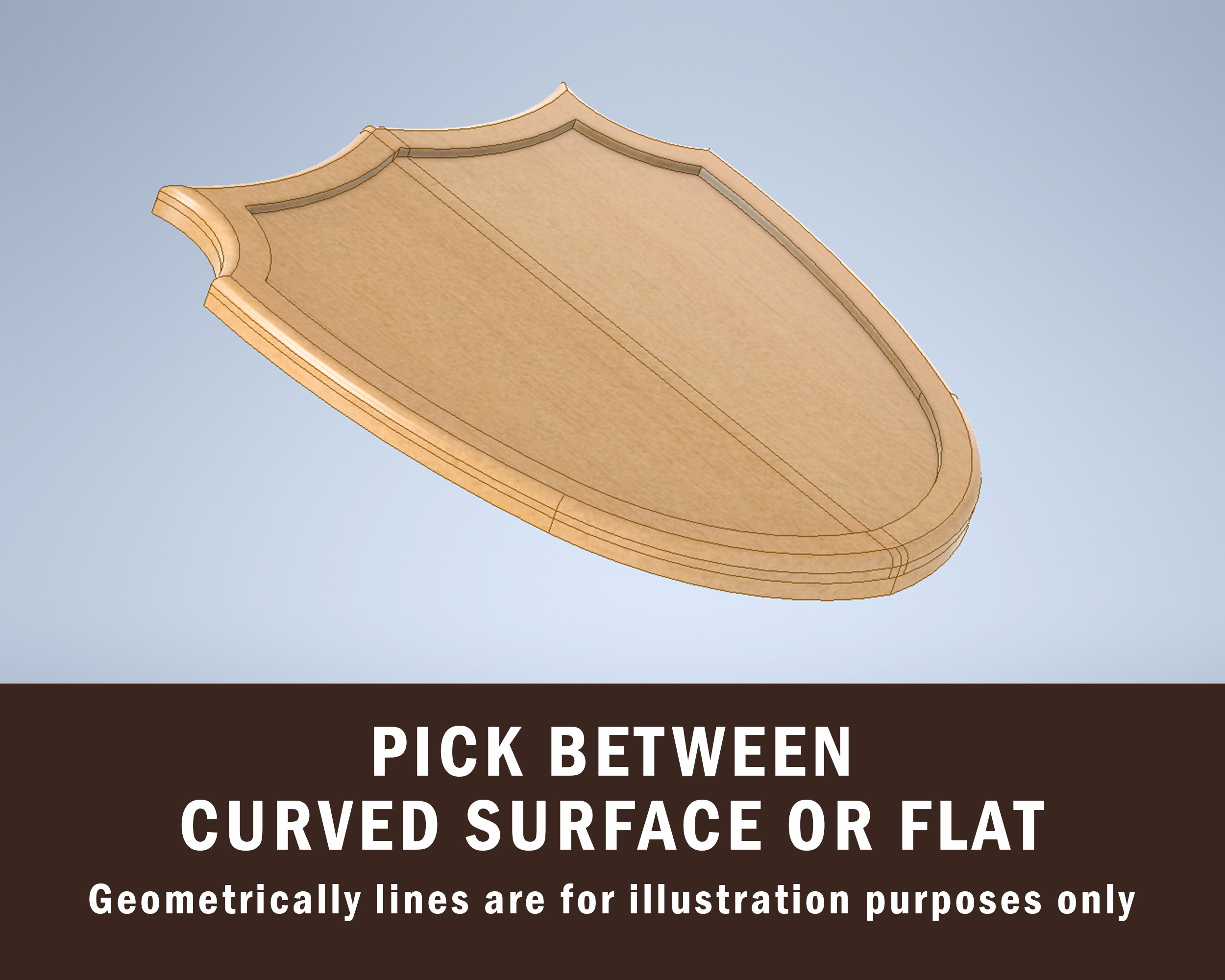 3 CNC Plaque Shield 3D Designs for Your CNC Router / 6 STL Files - Etsy