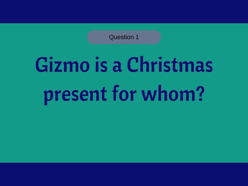 Gremlins Movie Trivia Game | 6 Rounds & 60 Questions to Test Movie ...