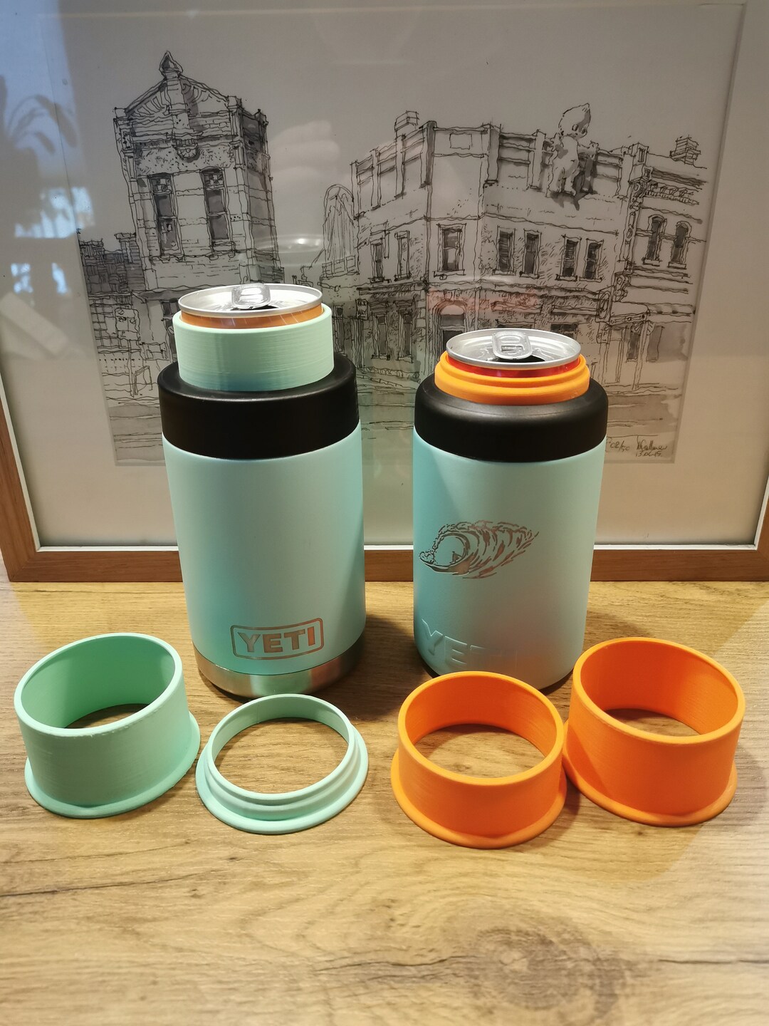 Yeti Rambler Colster 375ml Collar Adapter for Slim Cans 250ml/330ml ...
