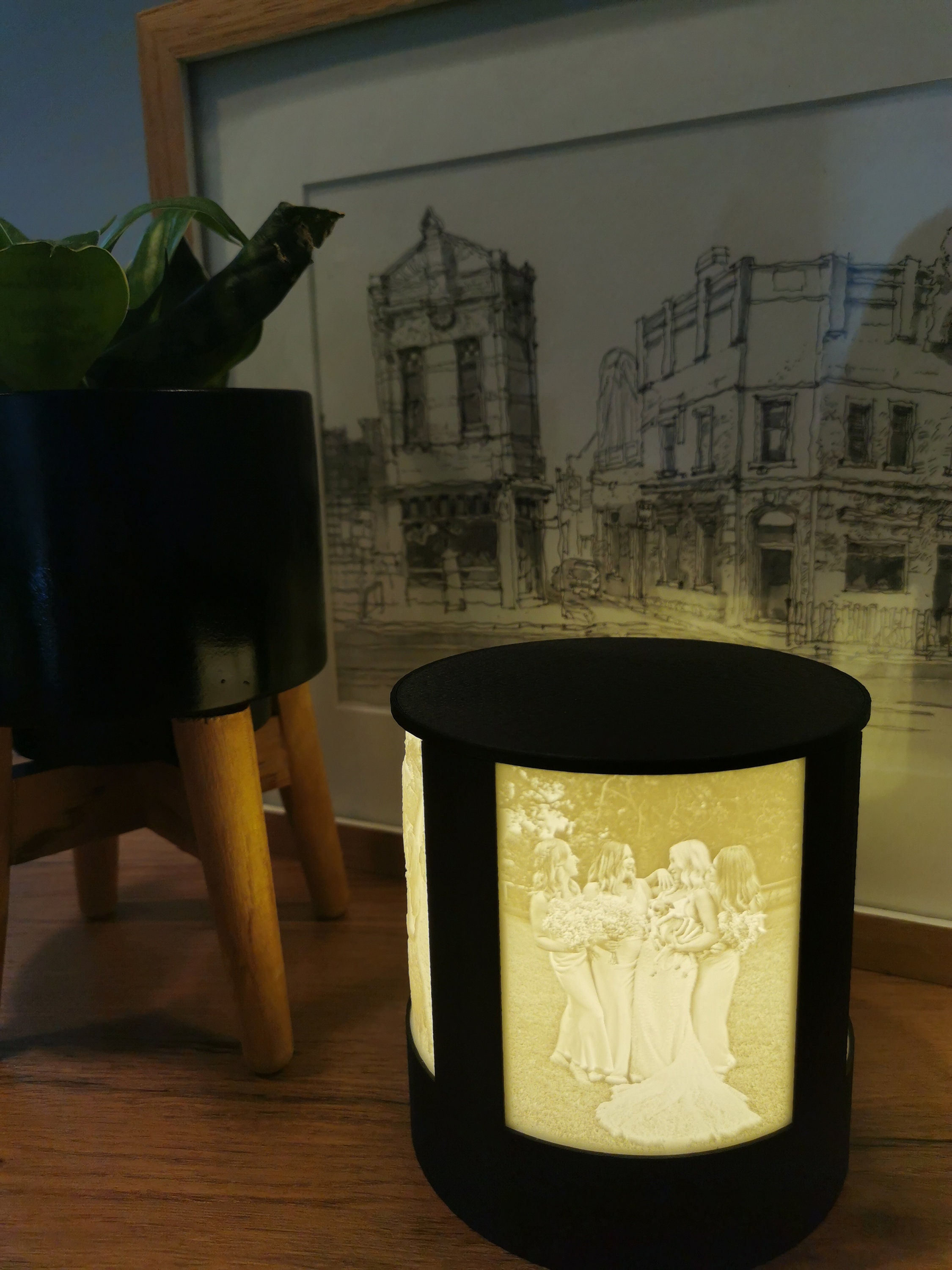 3D Printed Battery Powered Lightbox (lithophane) - Perfect for Gifts ...