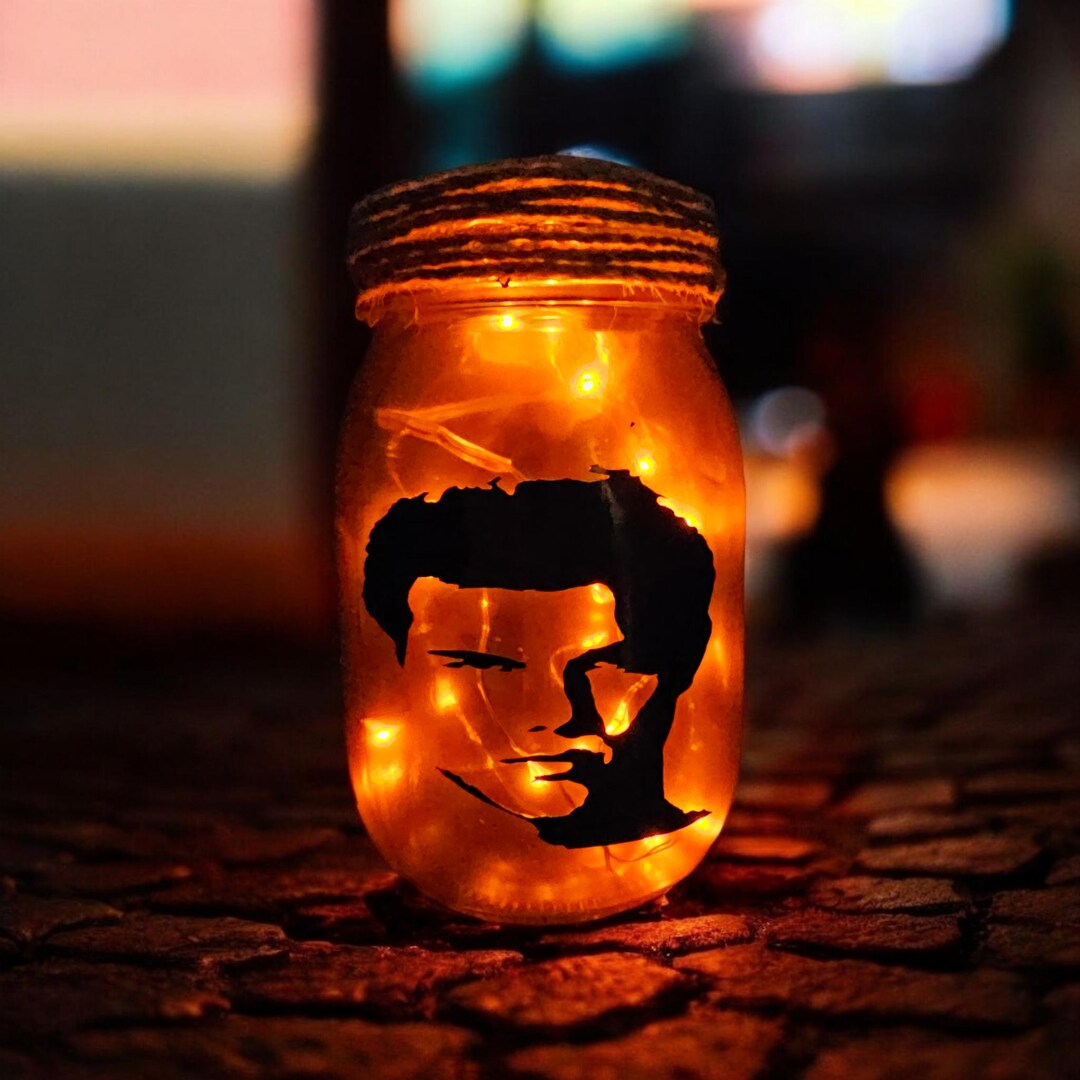 Team Jacob Night Light Jar - Etsy