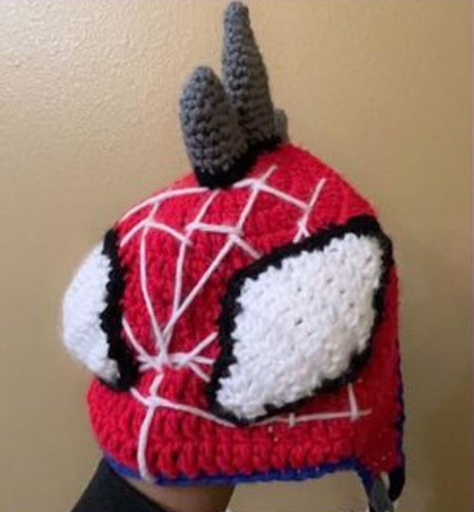Spider-man Hat - Etsy