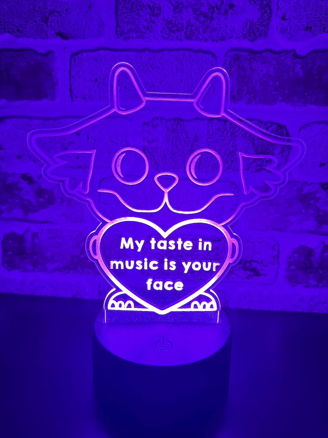 Twenty One Pilots Inspired Ned LED Light – Valentine’s Day Edition - Etsy