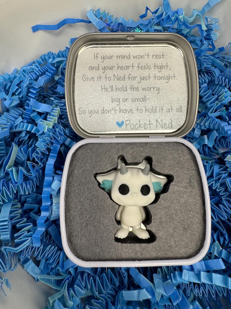Pocket Ned – Fan Inspired Worry Buddy in Keepsake Tin - Etsy