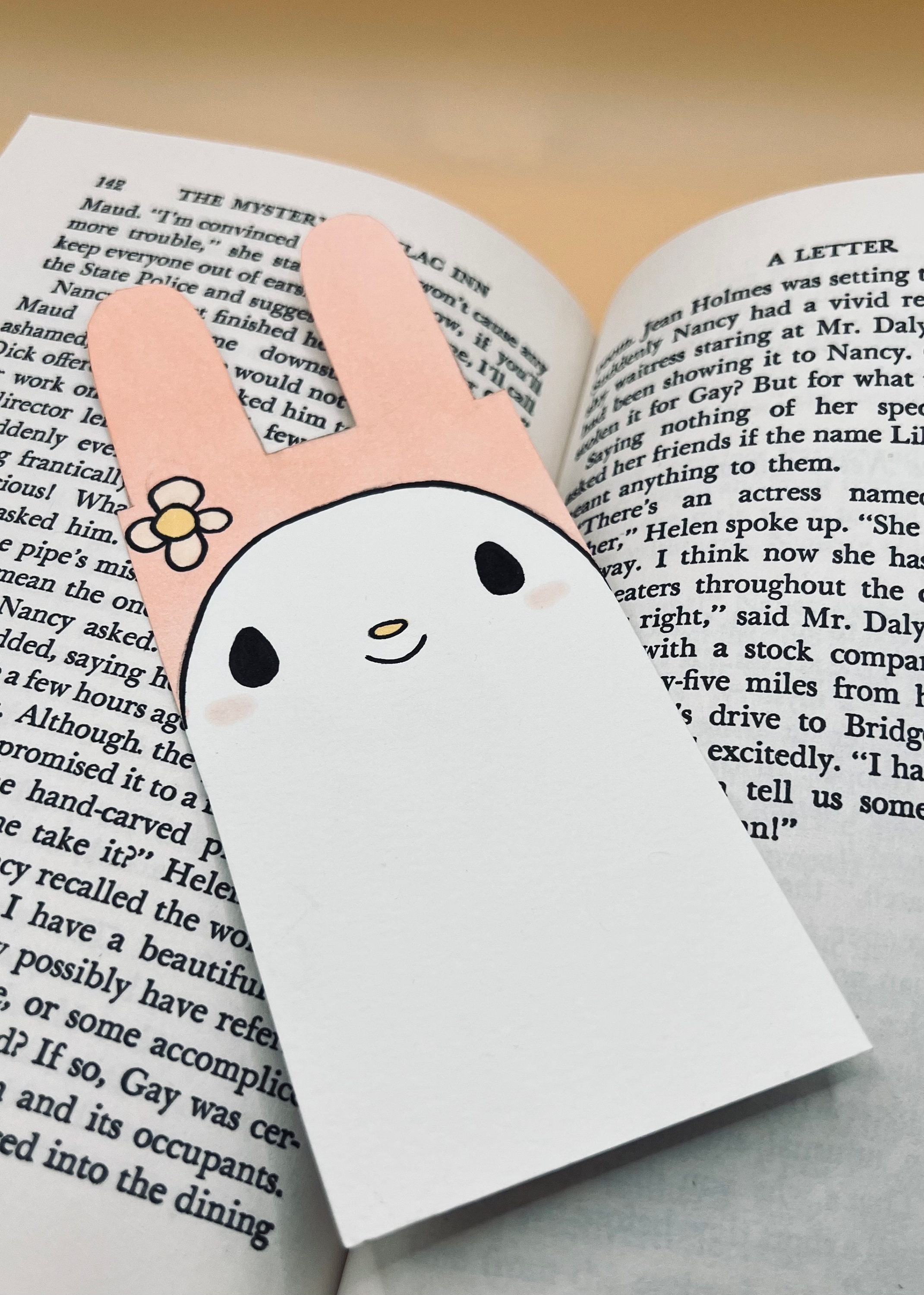 My Melody Bookmark, My Melody, Sanrio, Cute Bookmarks, Bookmark - Etsy