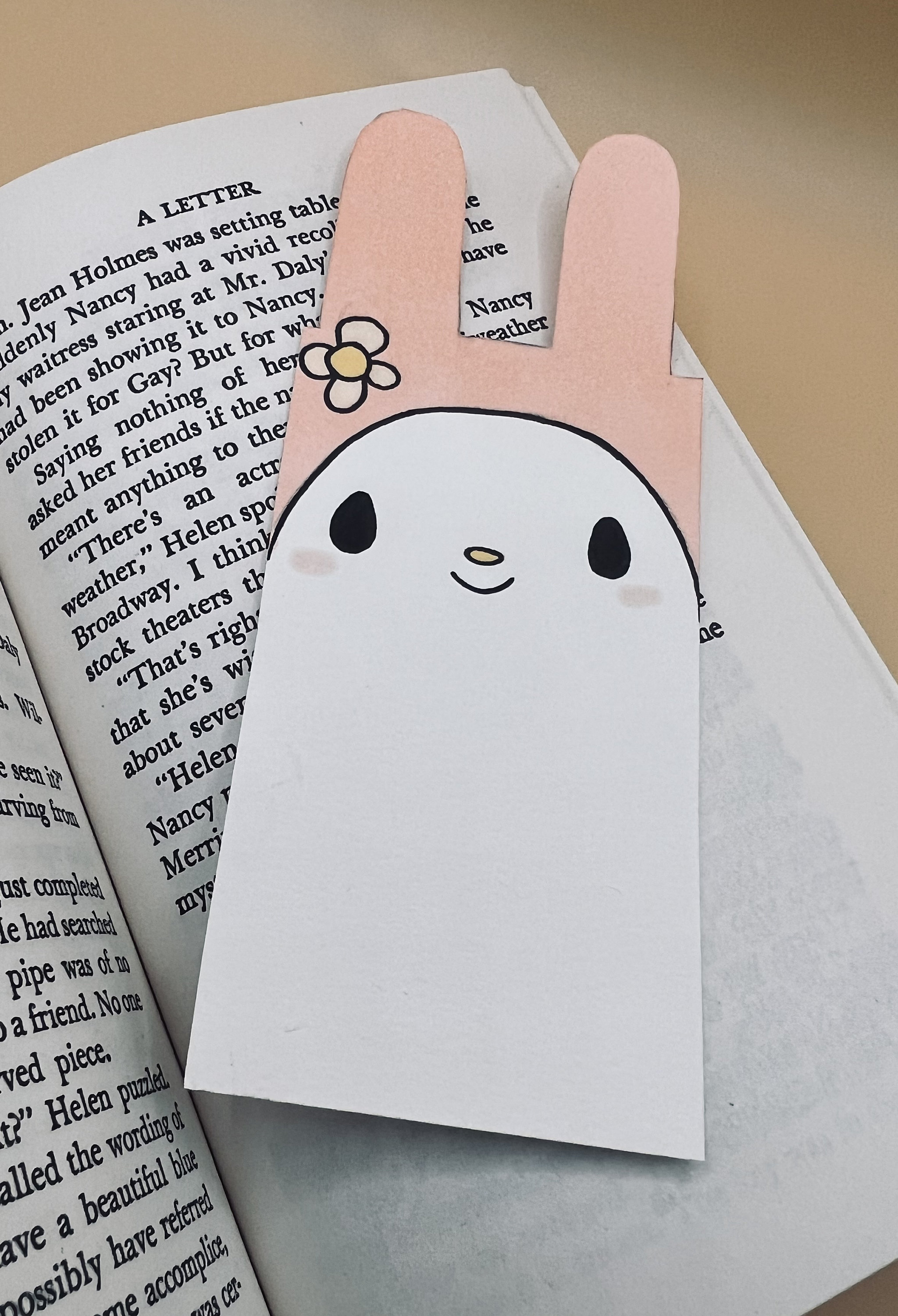 My Melody Bookmark, My Melody, Sanrio, Cute Bookmarks, Bookmark - Etsy