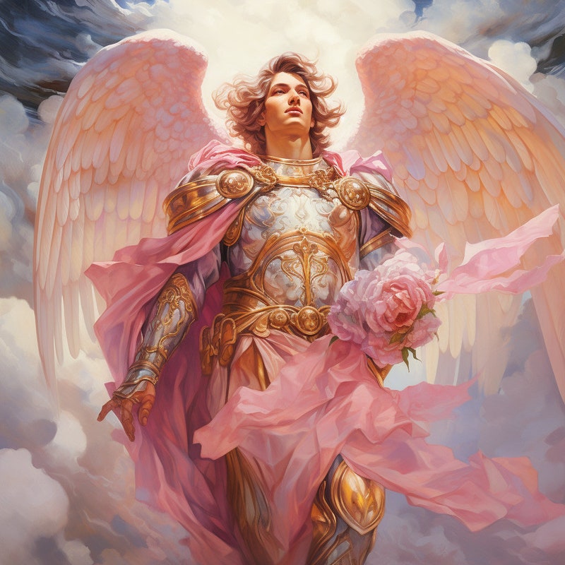 Archangel Chamuel - Etsy
