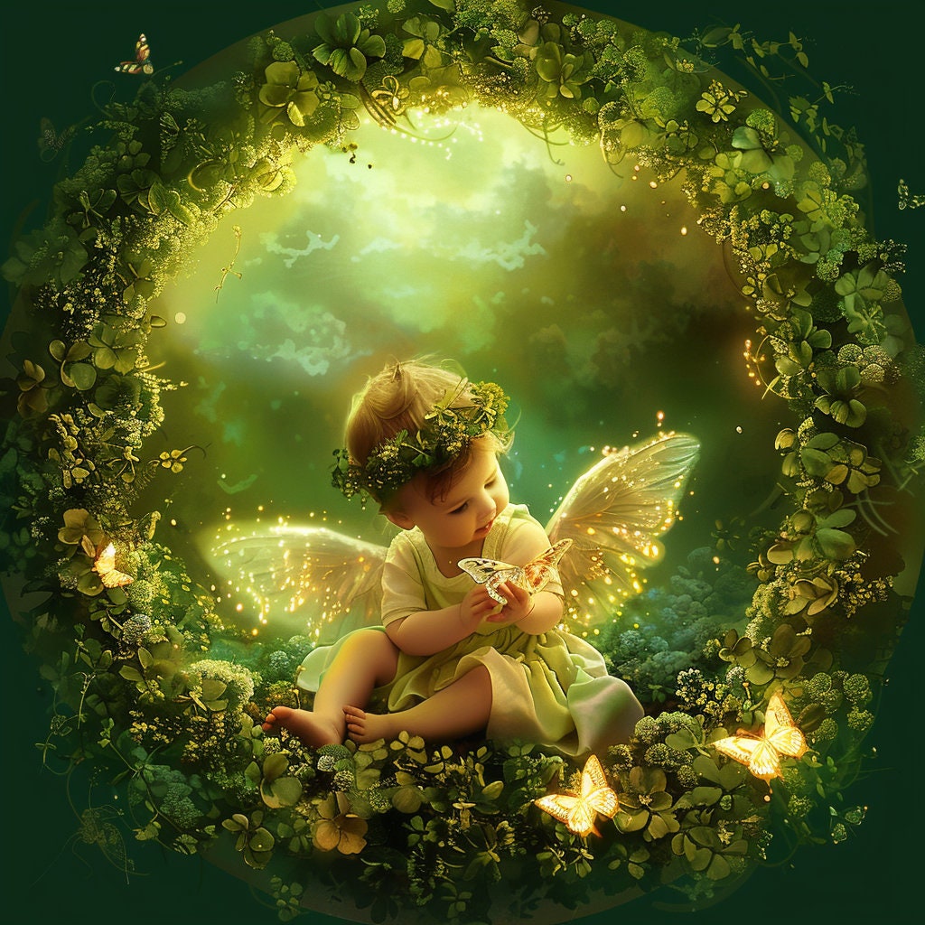 Baby Angel Watercolor Clip Art 4 JPG Mix Media Card Making Invitations ...