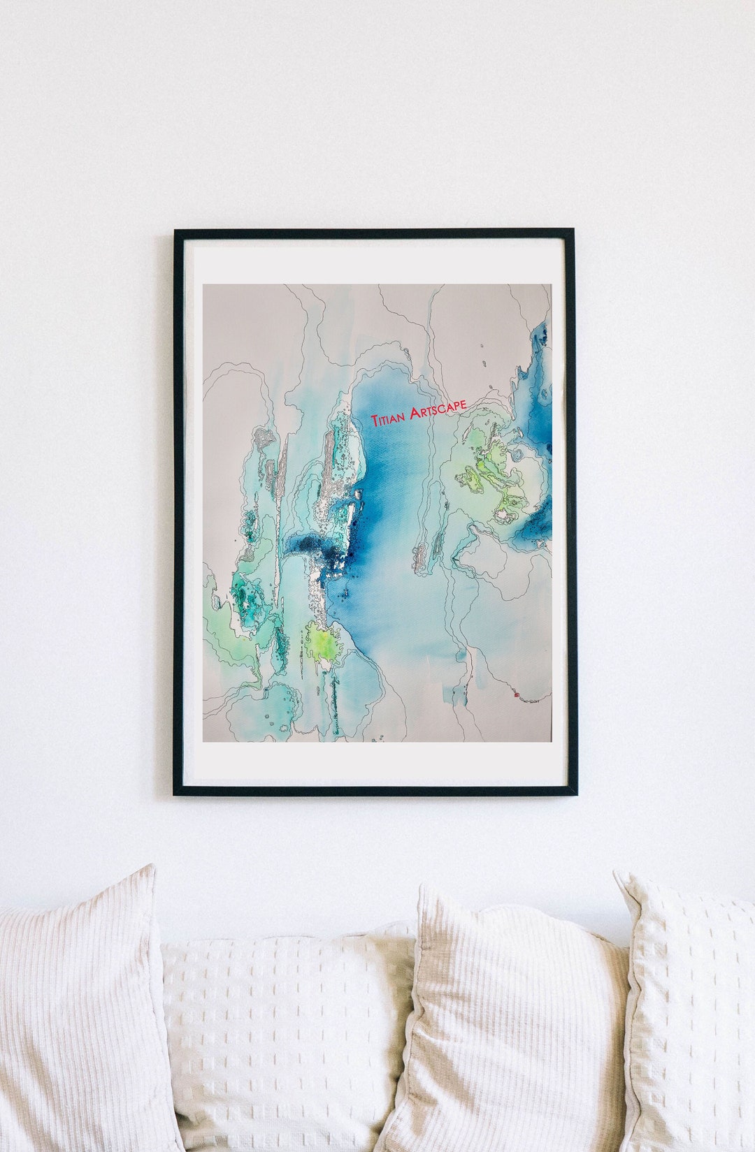 Abstract Art Print - Etsy