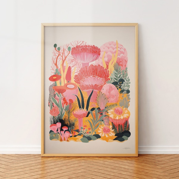 Pop Art Flowers - Etsy