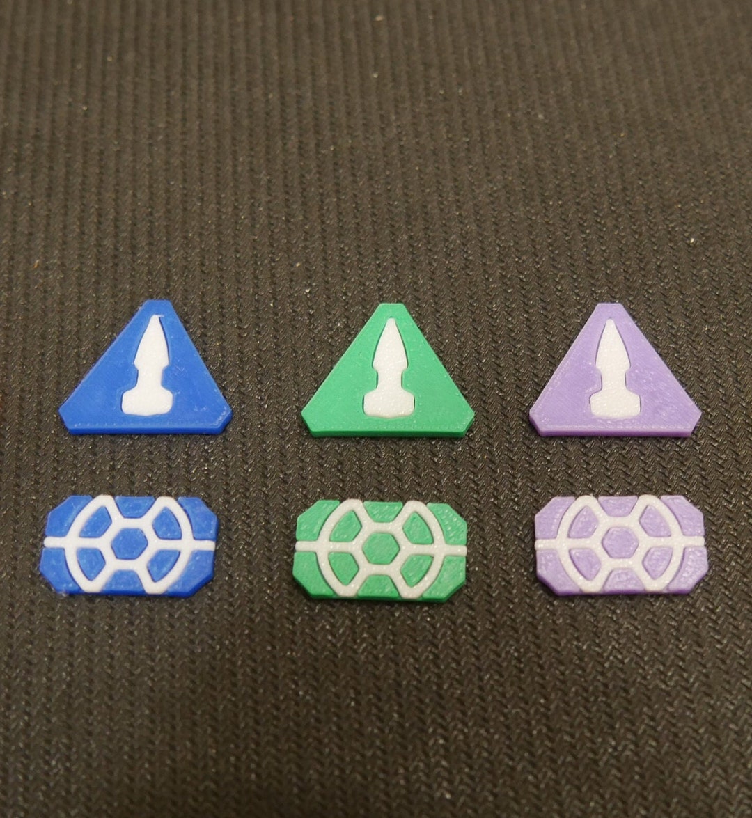 Twilight Imperium 4 TI4 Ersatz-Kommando, Kontroll und Heimat-Marker ...