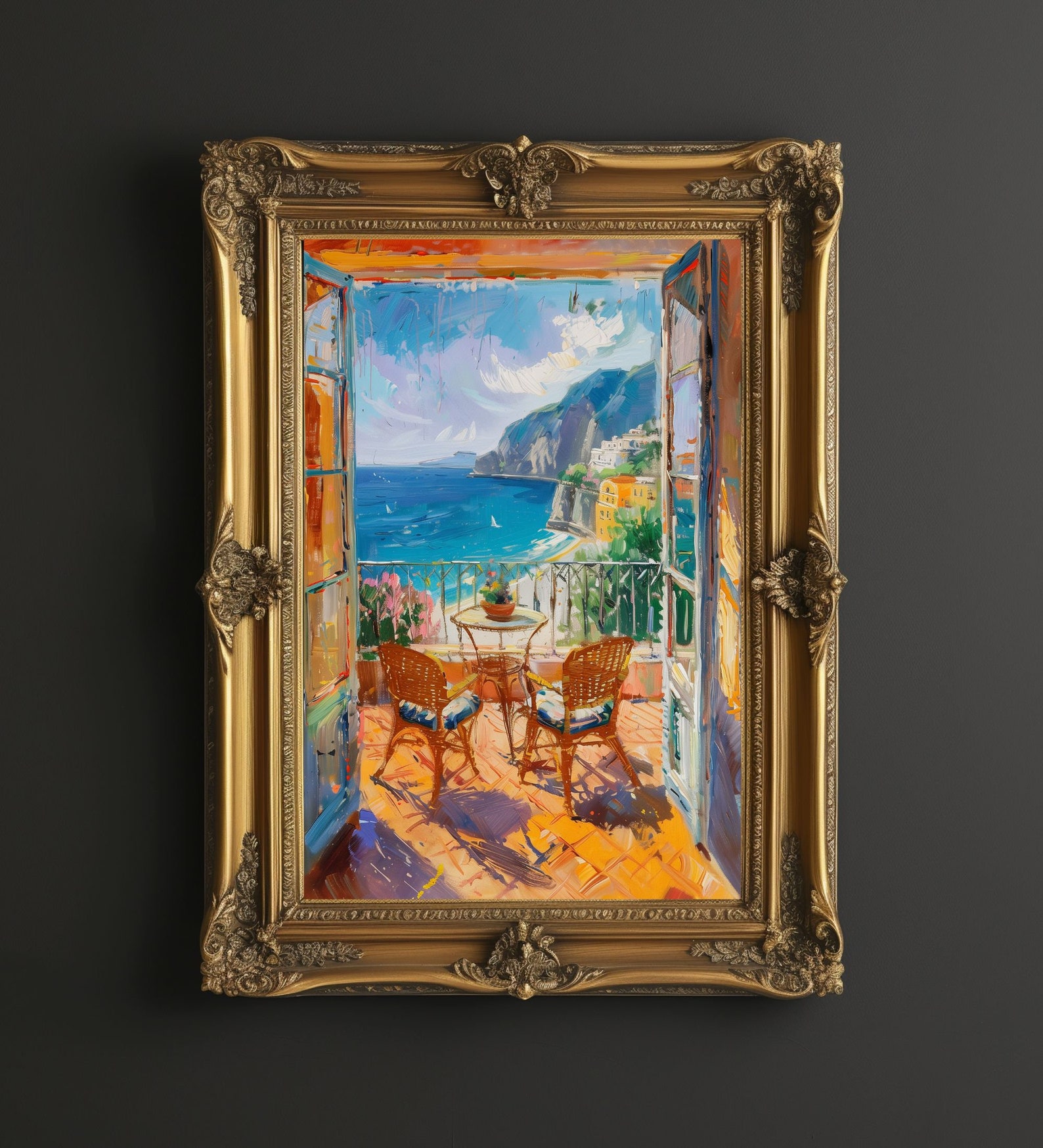 Henri Matisse Inspired Print, Open Window Oil Painting, Summer Holidays ...