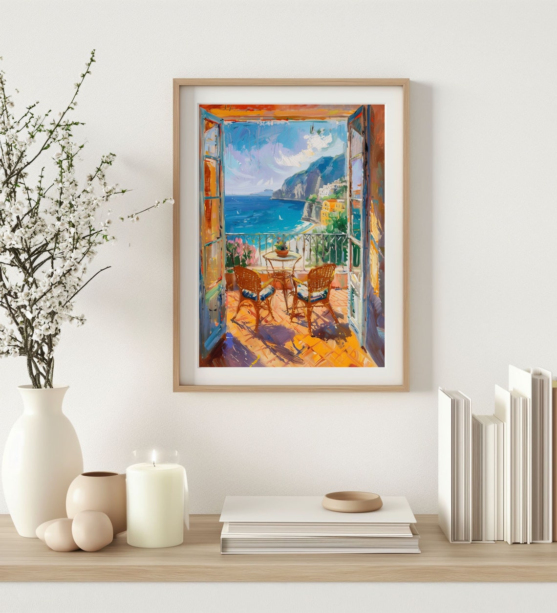 Henri Matisse Inspired Print, Open Window Oil Painting, Summer Holidays ...