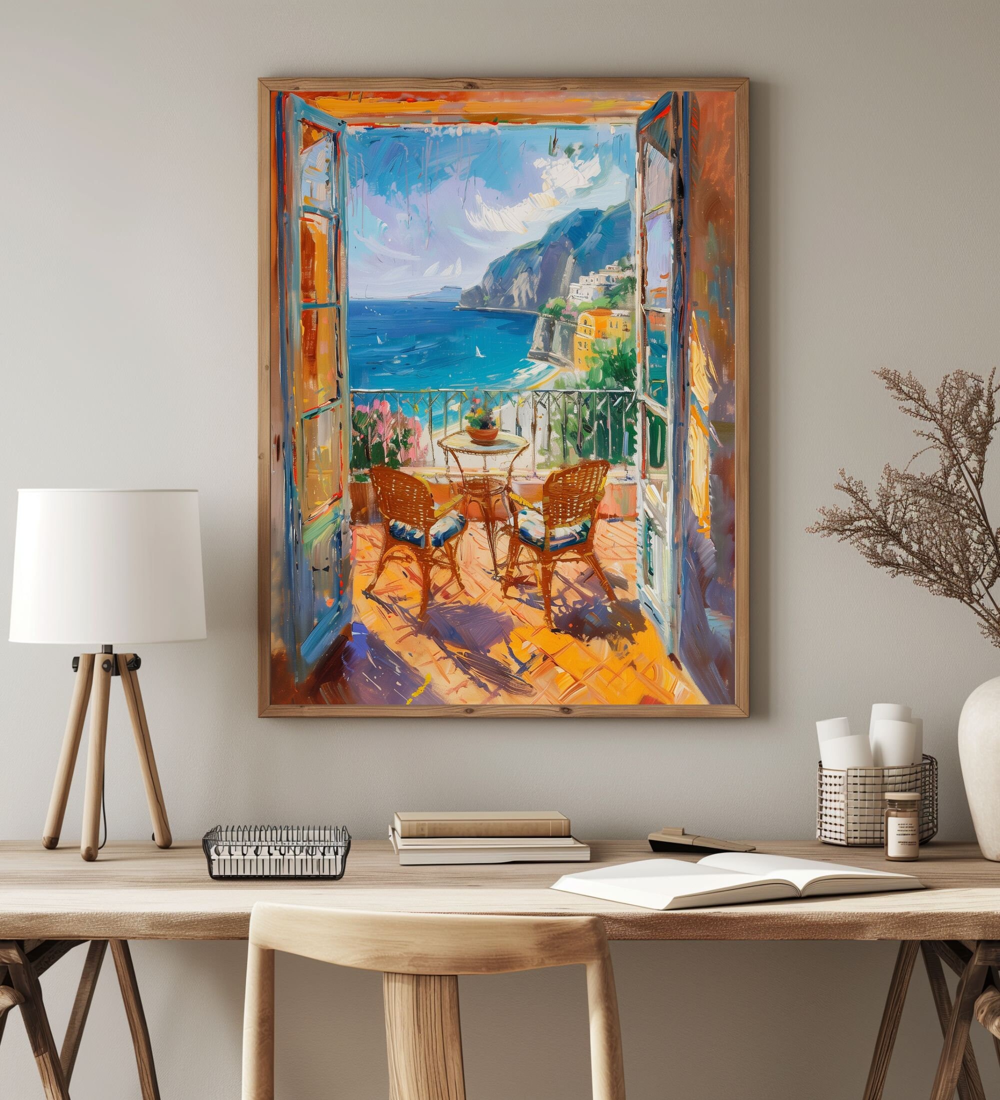 Henri Matisse Inspired Print, Open Window Oil Painting, Summer Holidays ...