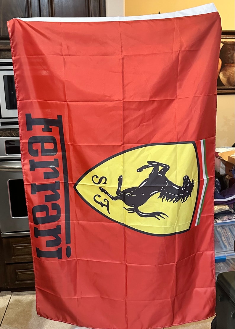 Ferrari Flag - Etsy