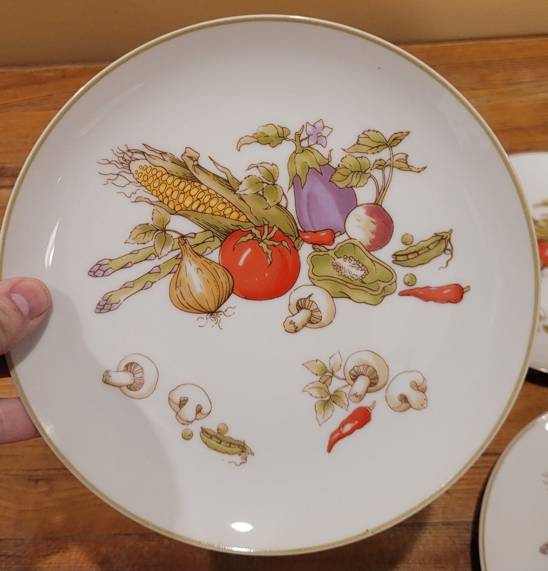 Rosenthal Netter Dishes Vintage 1970's Vegetable Plates Set of 4 W ...