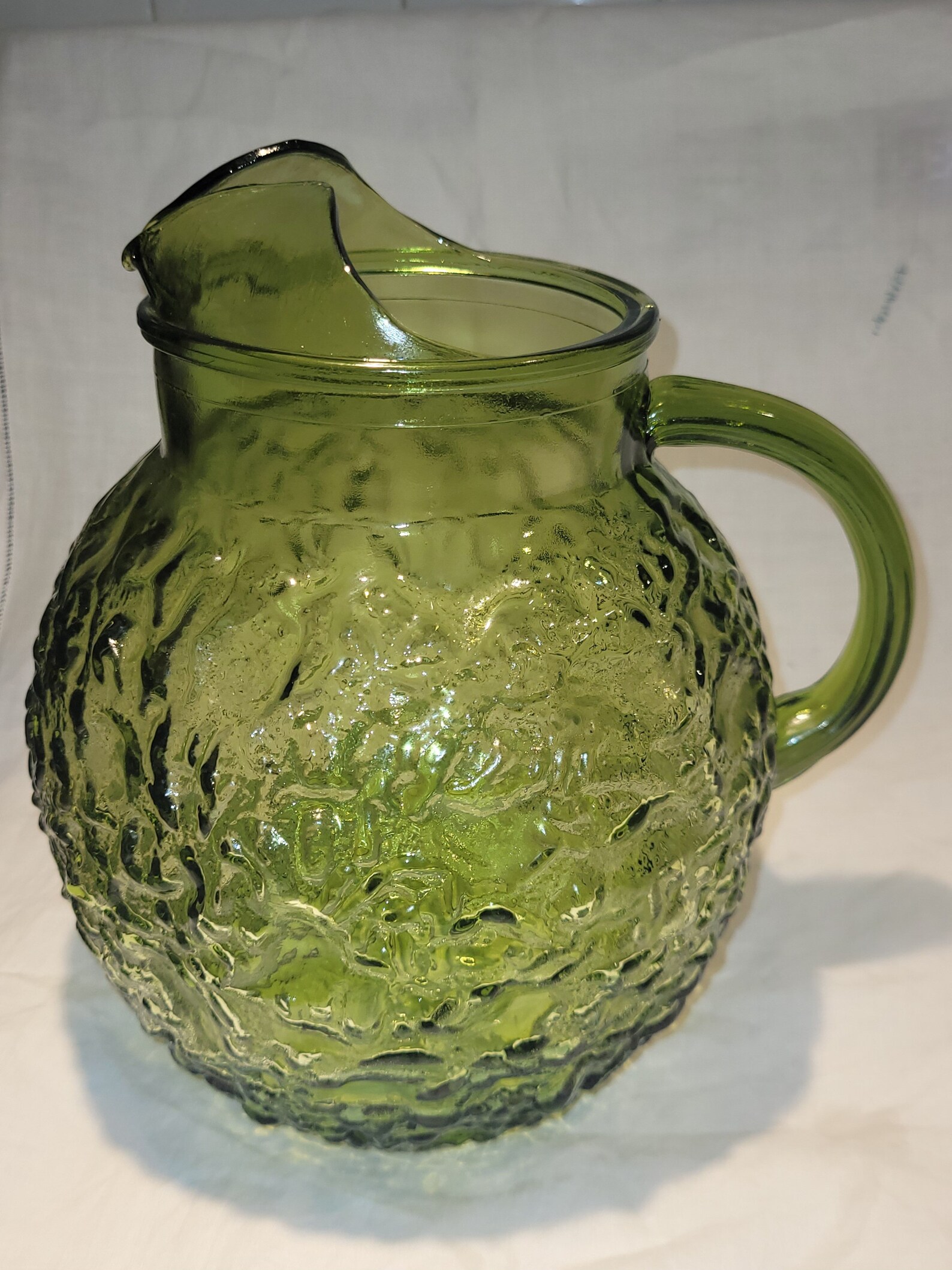 Globe Pitcher With Six Glasses Set of Anchor Hocking in Lido Milano ...