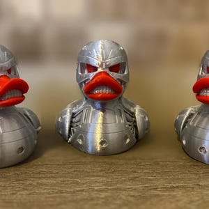 The Duckinator - 3D Printed Figurine - Car Dashboard Decor - Ducking ...