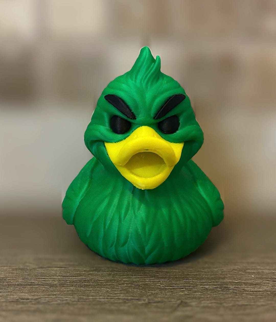 Mean Christmas Duck Figurine - 3D Printed PLA Jeep Ducking -cruises ...