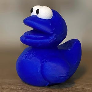 Blue Monster Duck - Etsy
