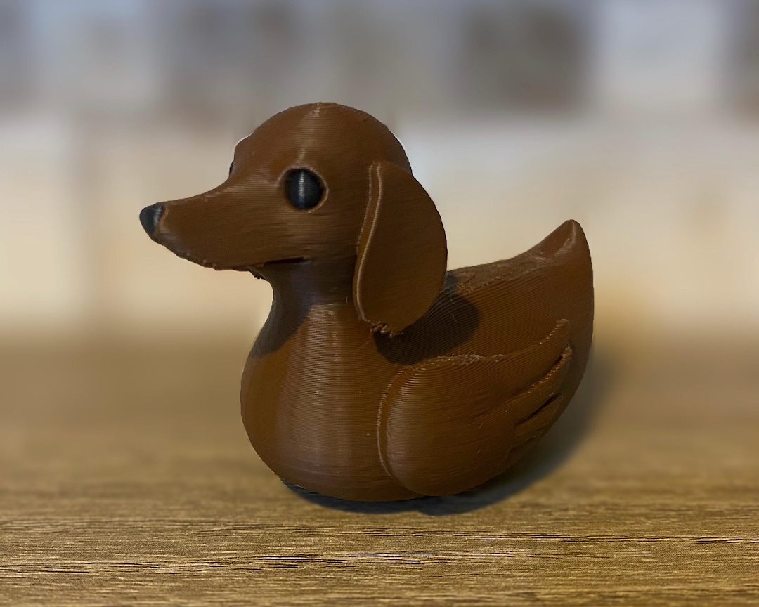 Dachshund Duck - Brown - Etsy