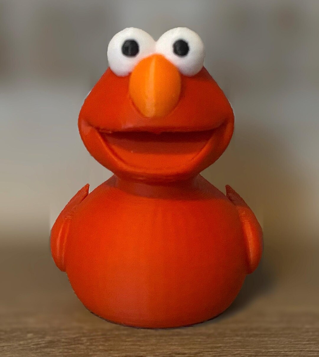 Red Monster Duck - Etsy