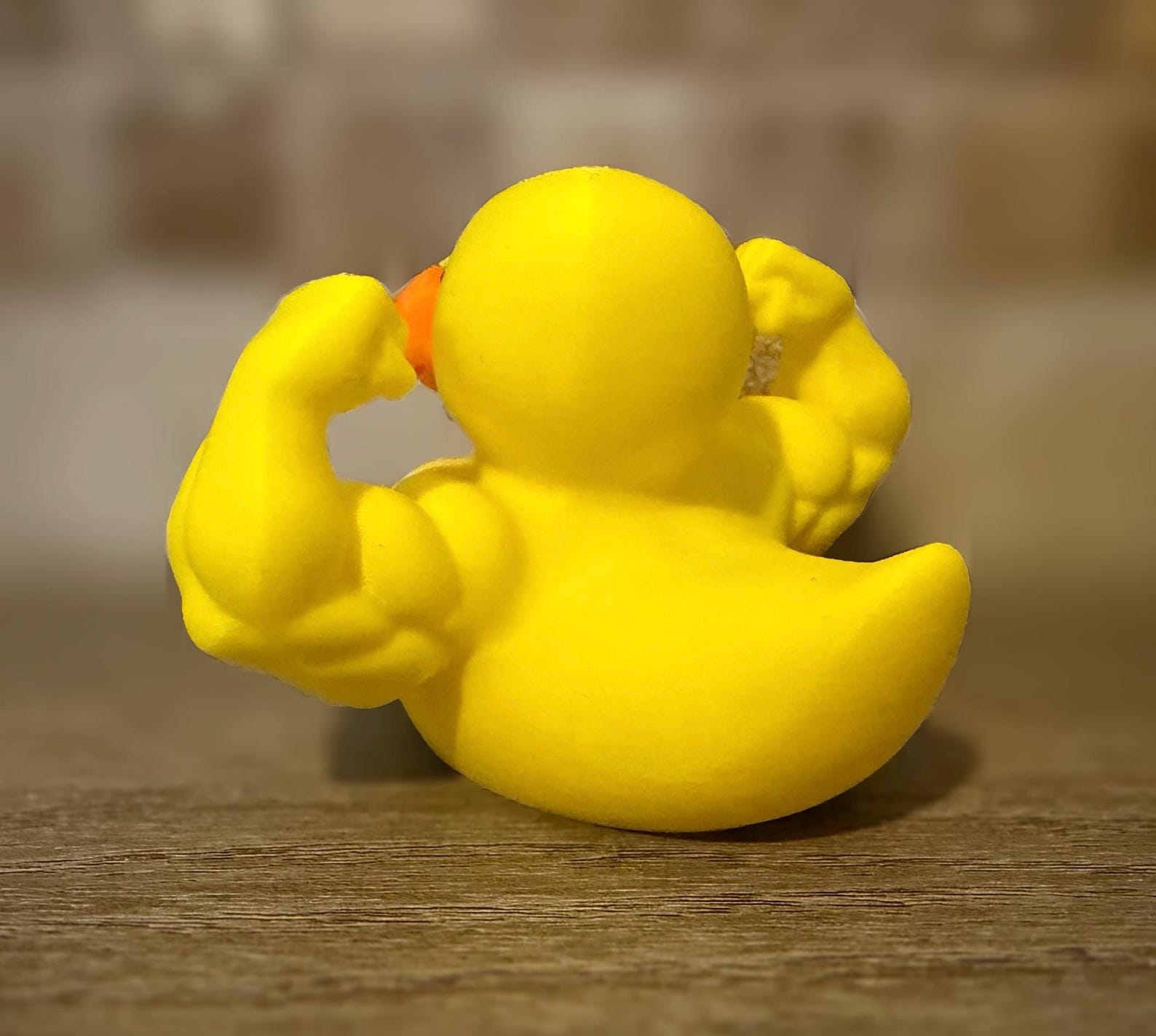 Muscle Body Builder Duck - Gym - 3D Printed Figurine - Jeep Ducking ...