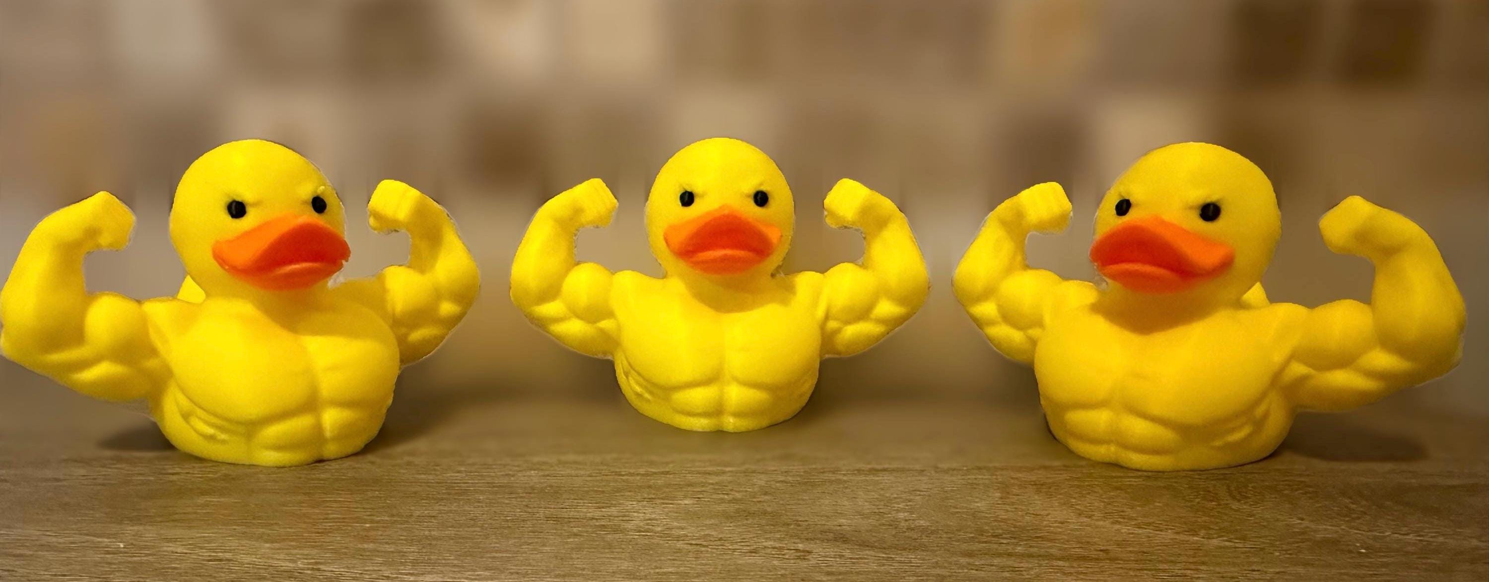 Muscle Body Builder Duck - Gym - 3D Printed Figurine - Jeep Ducking ...