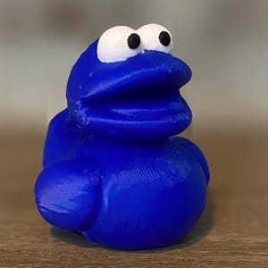 Blue Monster Duck - Etsy