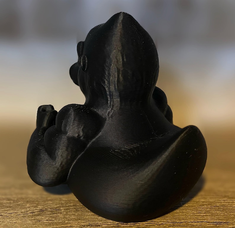 Gorilla Duck - 3D Printed Figurine - Car Dashboard Decor - Ducking Gift ...