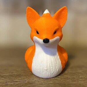 Fox Duck- 3D Printed Figurine - Ducking Gift - Collectibles - Cruises ...